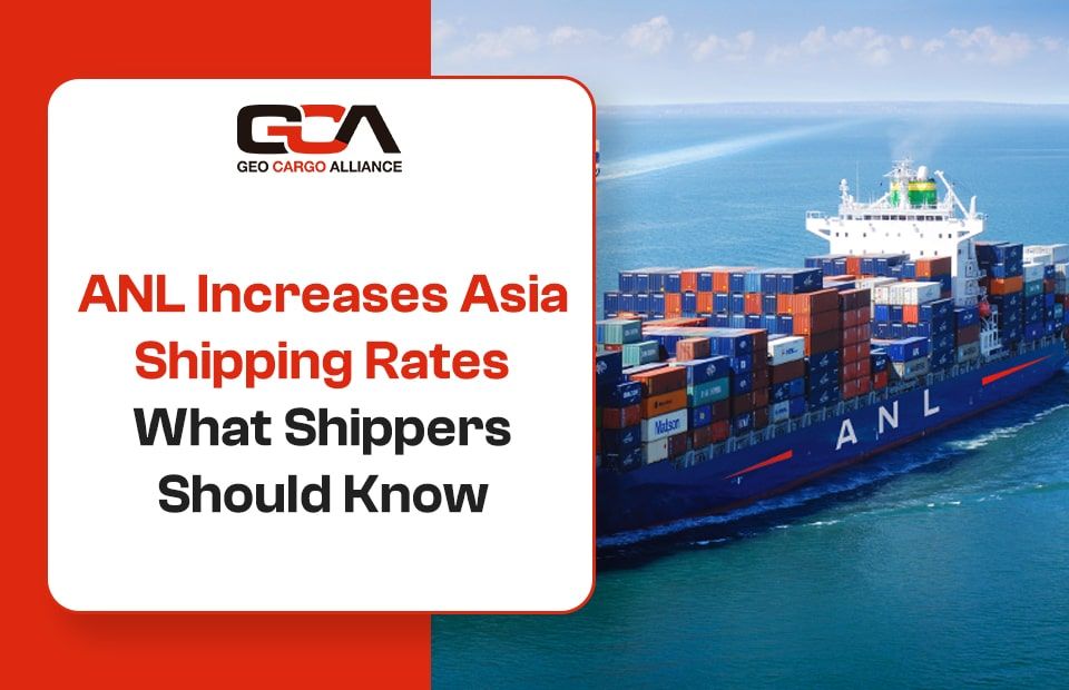 ANL Increases Asia Shipping Rates: What Shippers Should Know